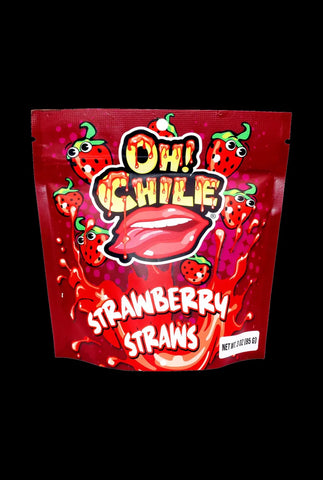 Cow Crack Oh Chile Strawberry Straws - 3oz | Shop Now