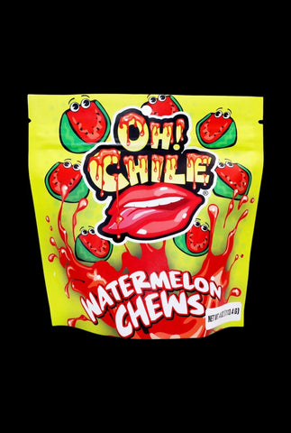 Oh! Chile Watermelon Chews 4 oz - Sweet & Spicy Candy!