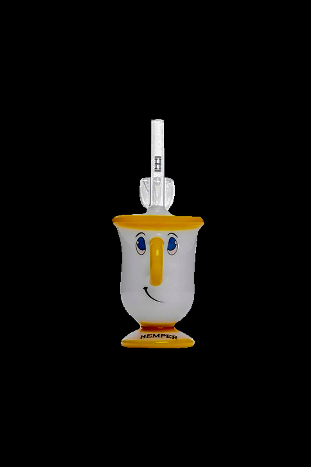 Hemper Tea Cup Water Pipe - Limited Edition Glass Bong