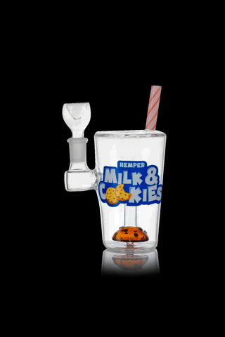 Hemper Milk And Cookies Water Pipe - 6 Inch Glass Bong