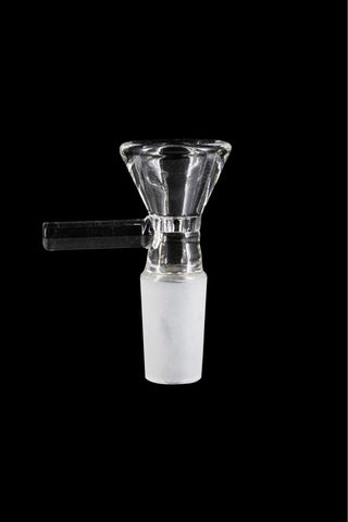 LA Pipes Honeycomb Funnel Bowl with Handle | Bong Bowls