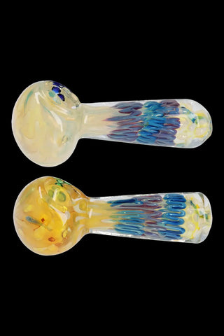 Twisting Color Wrap Spoon Pipe