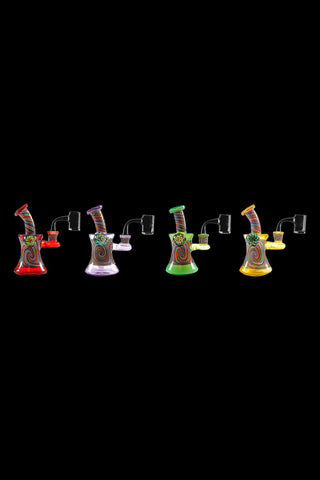 MK100 Glass Spectrum Dab Rig - 6-inch Tall Durable Glass