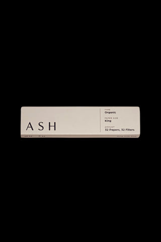 Ash Organic King Size Rolling Papers