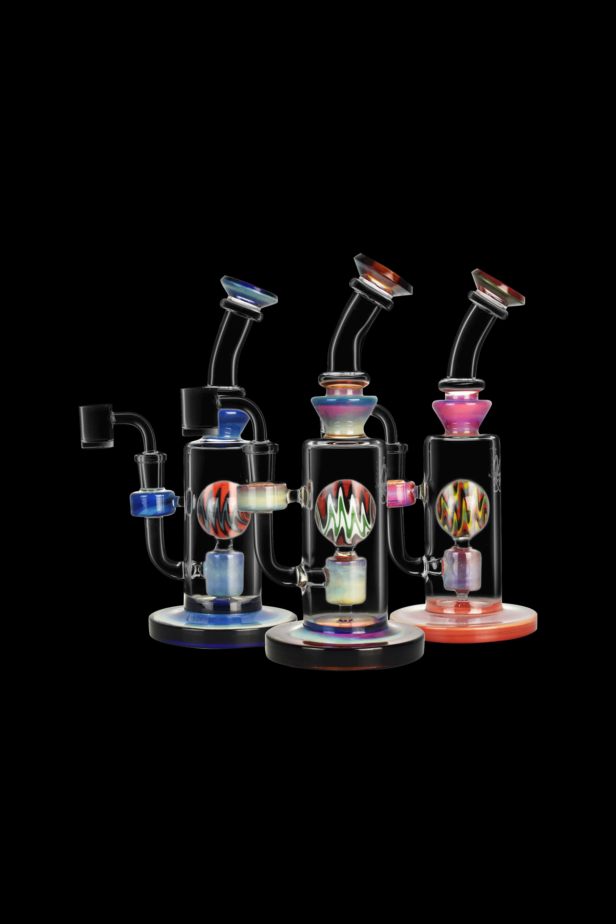 Pulsar Jupiter Atmosphere Dab Rig - Quartz & Glass