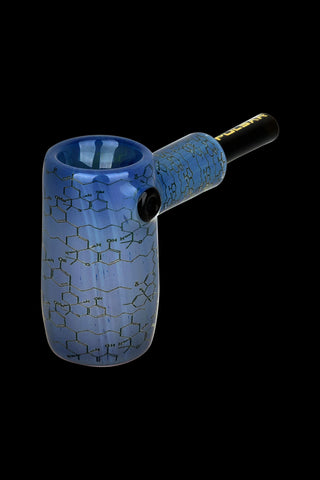 Pulsar Inside Print Glass Mini Hammer Bubbler - THC Blueprint