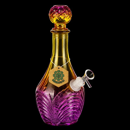 SeshGear Vintage Ombre Glass Water Pipe - 11" / 14mm F / High Stripe