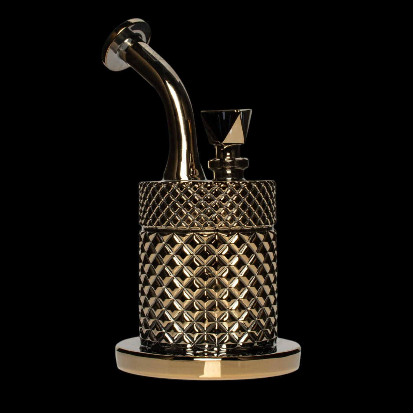 Jane West Twenties Gold Water Pipe - Smoking Accessory