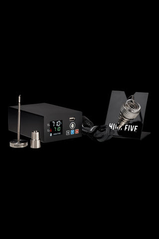High Five LCD E-Nail Titanium Nail Kit - Butane Torchless Dabbing