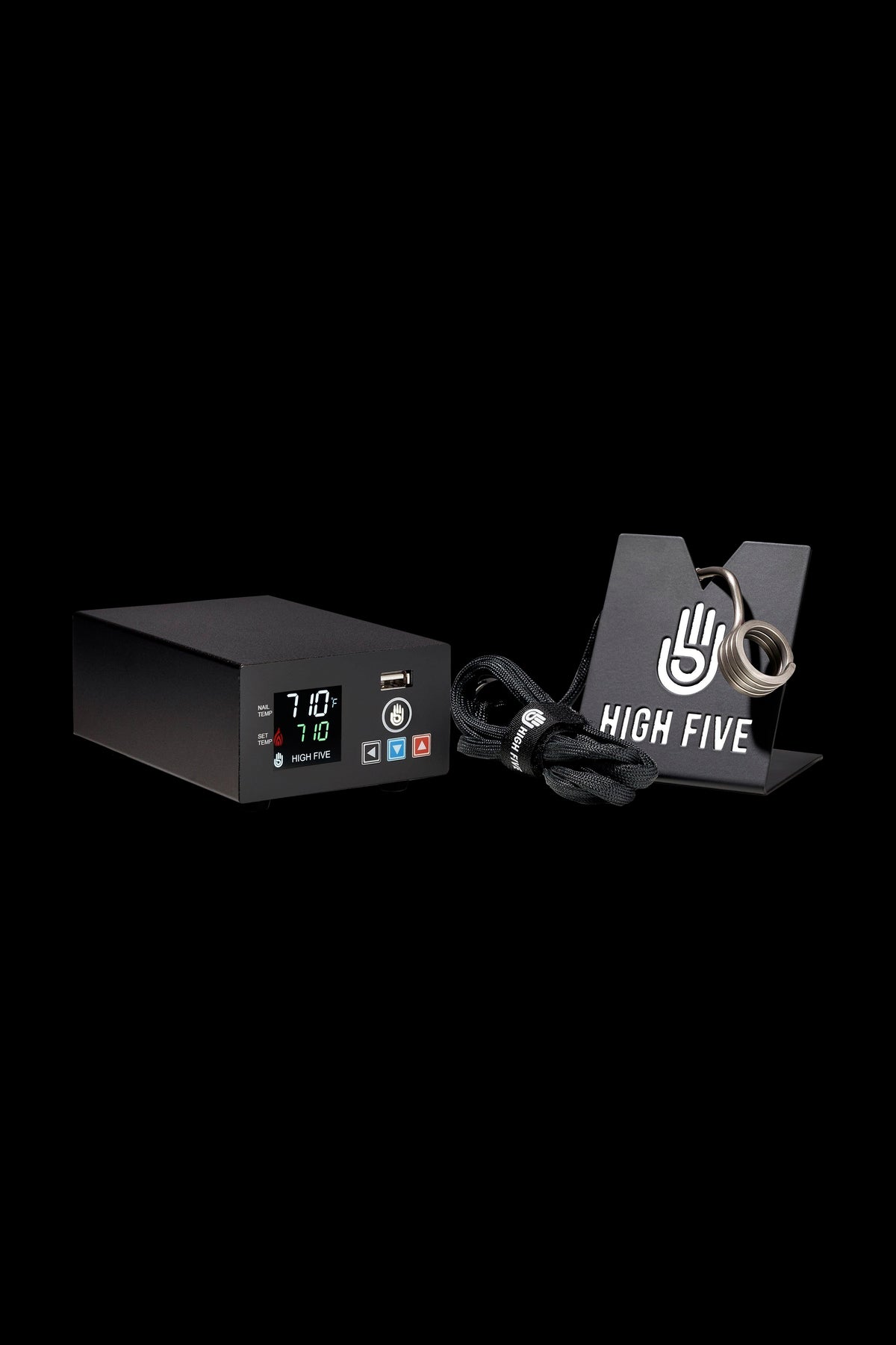 High Five LCD E Nail - Heater Coil - Dab Rig Vaporizer