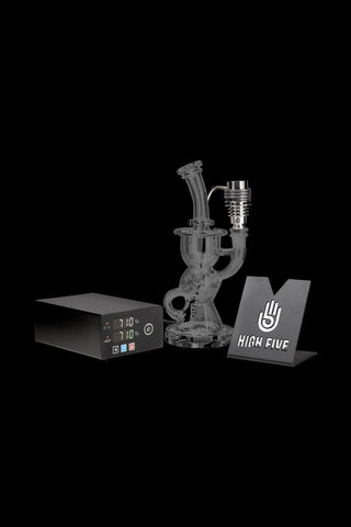 High Five Micro E-Nail Titanium Nail & Rig Kit - Smoke Cartel