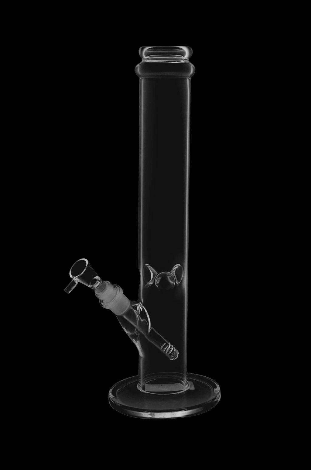 Effortless Straight Shooter Glass Water Pipe - Easy to Use & Durable