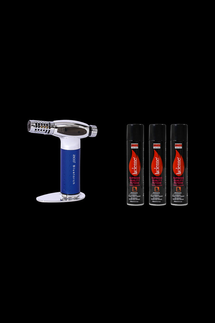 Honeybee Herb Dab Butane Torch Butane Bundle - Powerful & Reliable