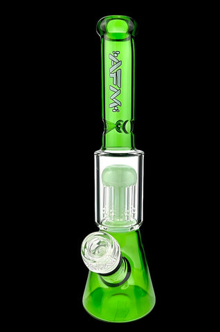 AFM Glass Tree Perc Color Glass Mini Beaker Bong