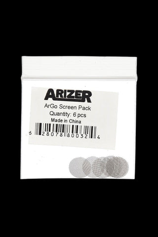 Arizer ArGo Screen Pack - 6pk | Replacement Parts