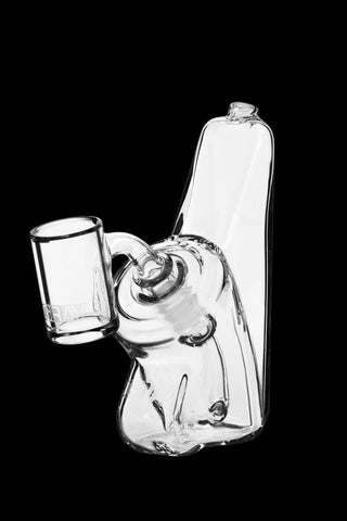 GRAV® Wedge Bubbler Rig - Clear | Dab Rigs
