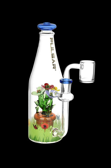 Pulsar Flower Garden Bottle Rig | Dab Rigs