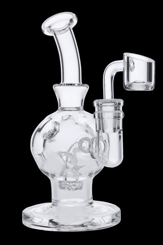 Bubbler Dab Rig w/ Quartz Banger