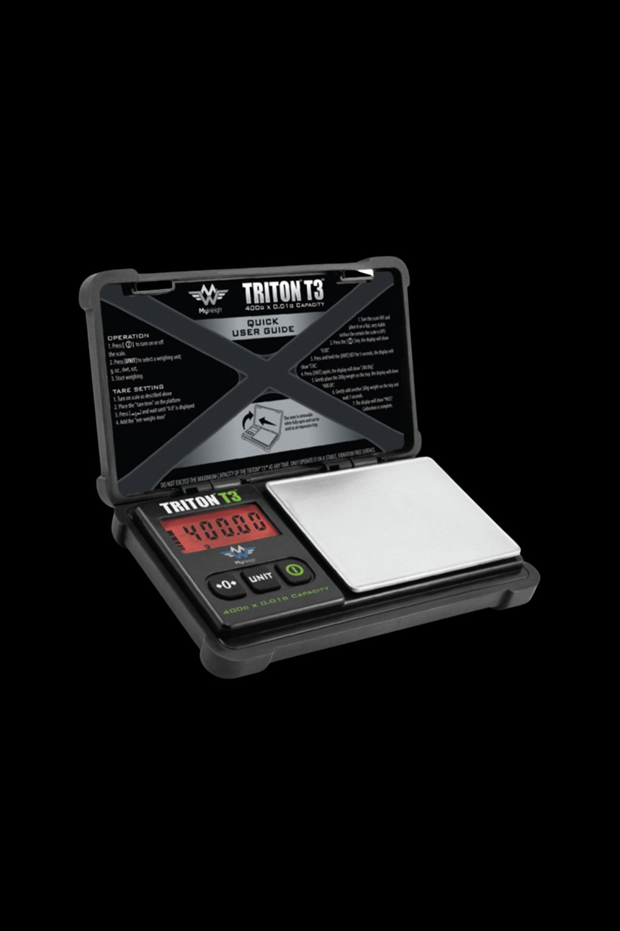 My Weigh Triton 3 Scale - Digital Pocket Scale - Black