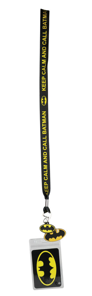 DC Comics Batman Lanyard - Keep Calm and Call Batman