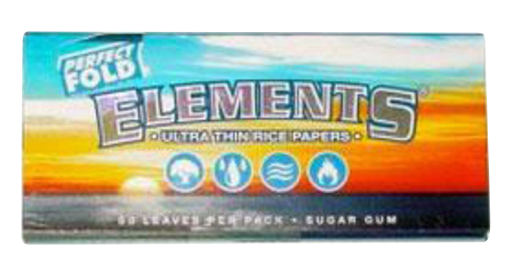 Elements Ultra Thin Rice Rolling Papers - 25 Pack