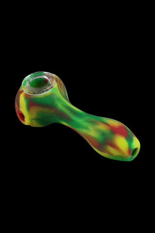 Unbreakable Classic Silicone Hand Pipe | Spoons