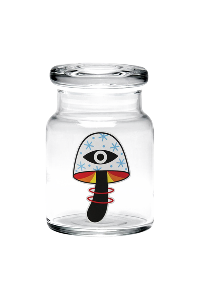 420 Science Shroom Vision Glass Jar - Preserve Your Herbs