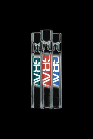 Grav Labs 12mm Clear Taster - Pack of 10 | Chillums