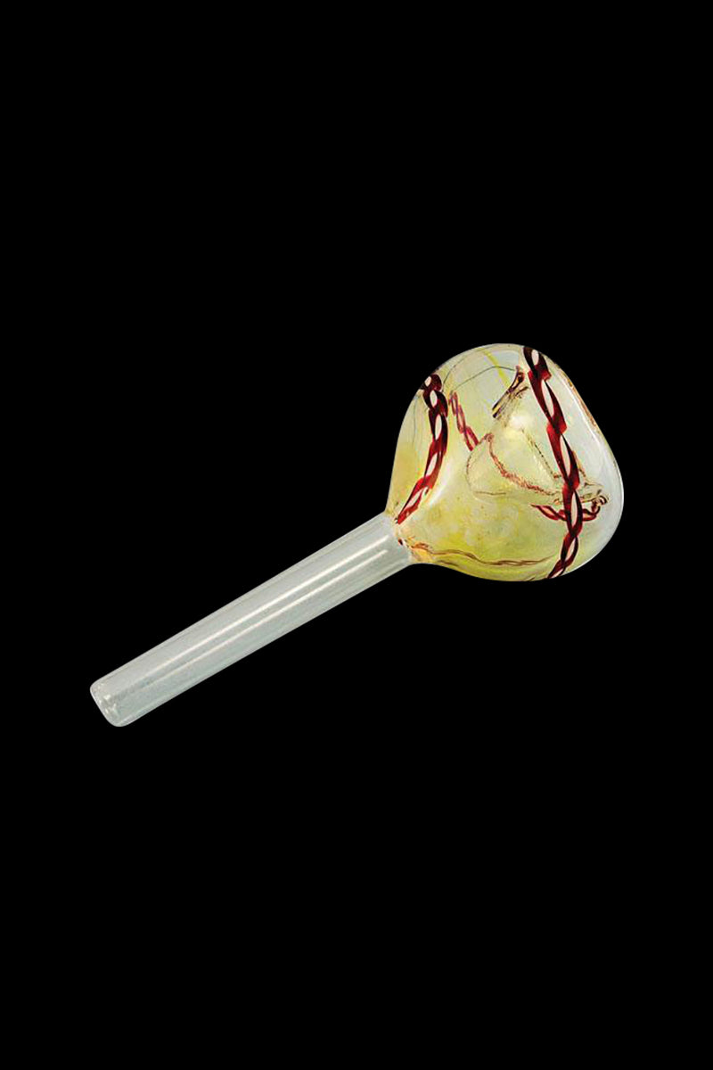 Colorful Twisted Glass Slide - 10mm Male Joint - 3.6 inches