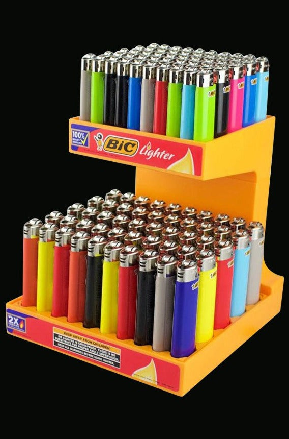 Bic Lighters - 100 Pack | Assorted Colors | Smoke Cartel