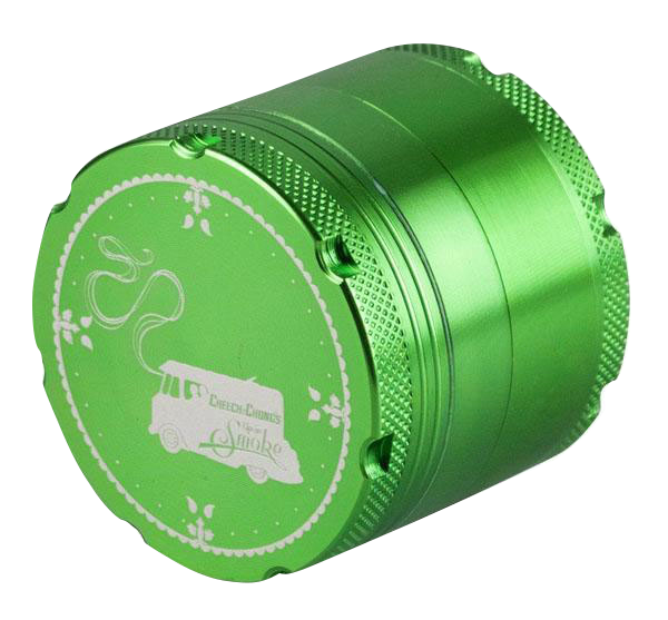 Cheech & Chong's Up In Smoke Grinder - Colorful 2-Inch Herb Grinder