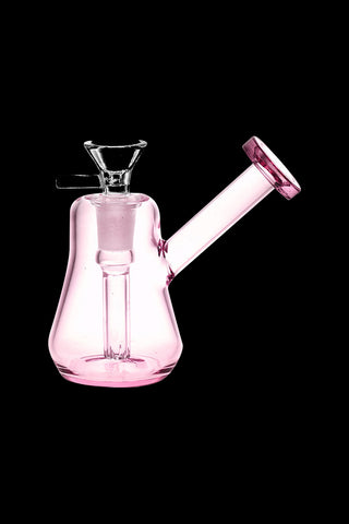 Compact Travel Bubbler - Portable 4-Inch Glass Bong