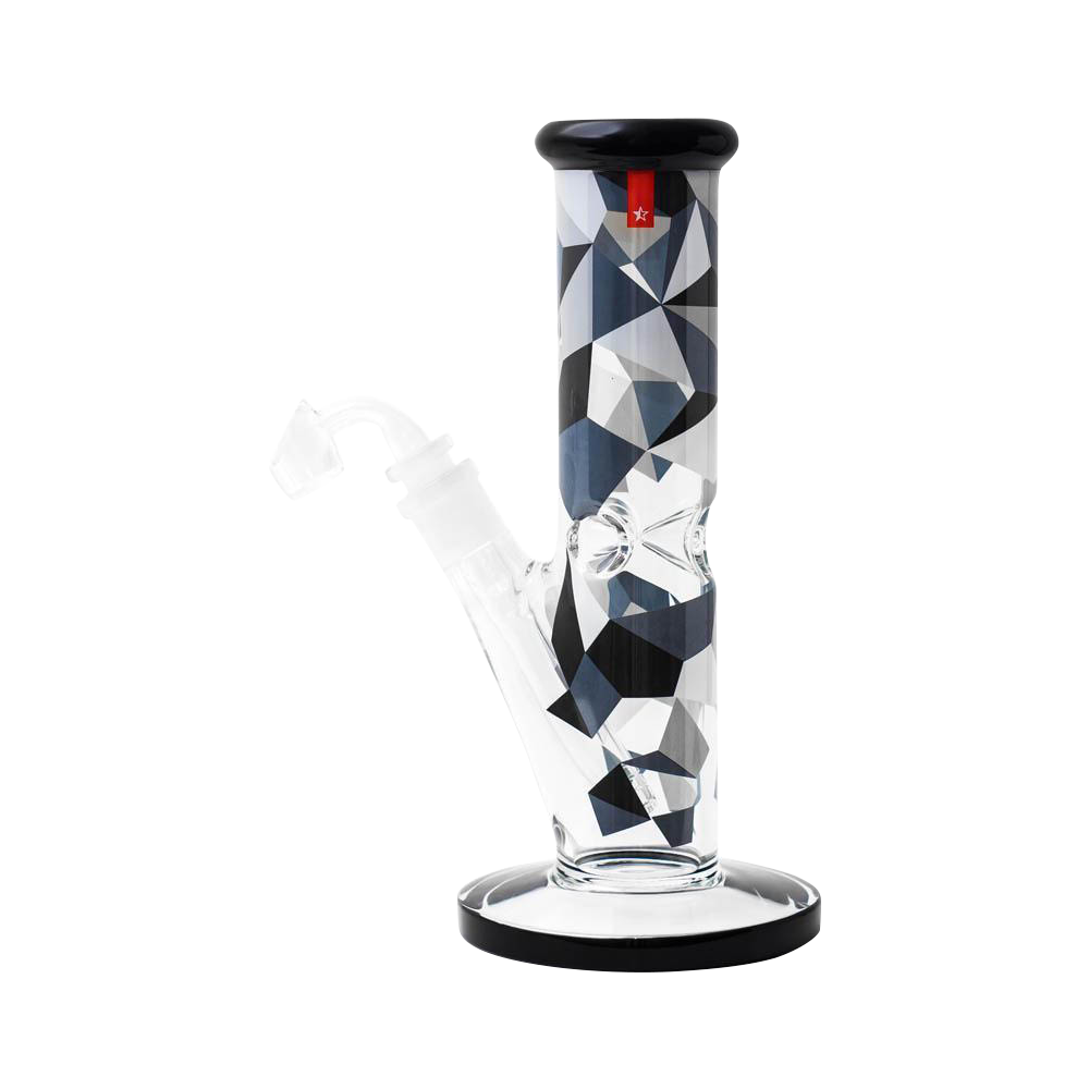 Famous Brandz Digital Straight Shooter Dab Rig - 10-inch Glass Rig