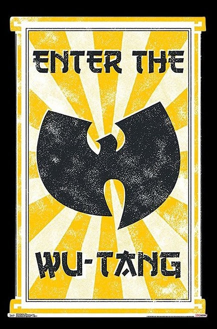 Enter The Wu-Tang Clan Poster - Officially Licensed Artwork