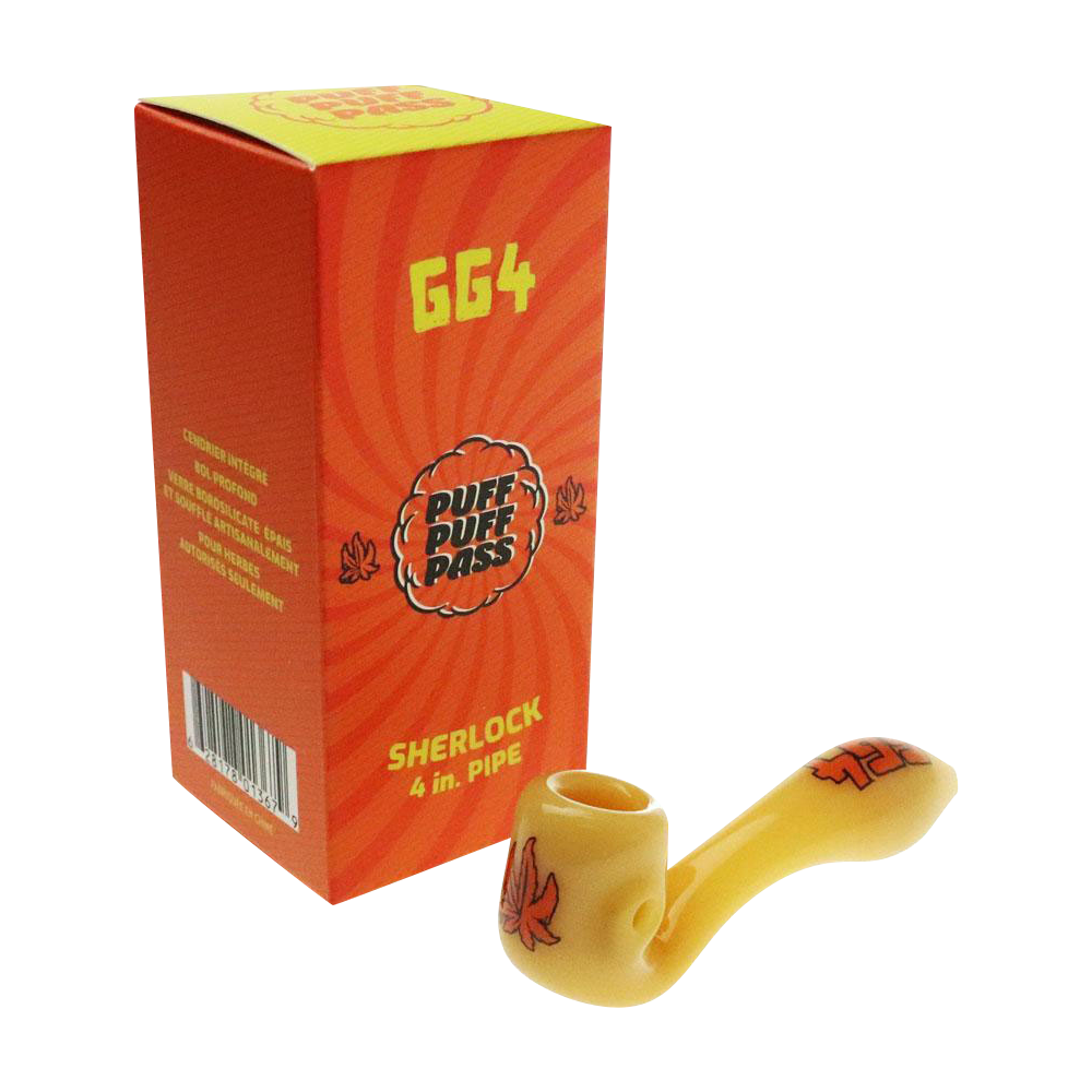 Puff Puff Pass "GG4" Strain Pipe | Sherlocks