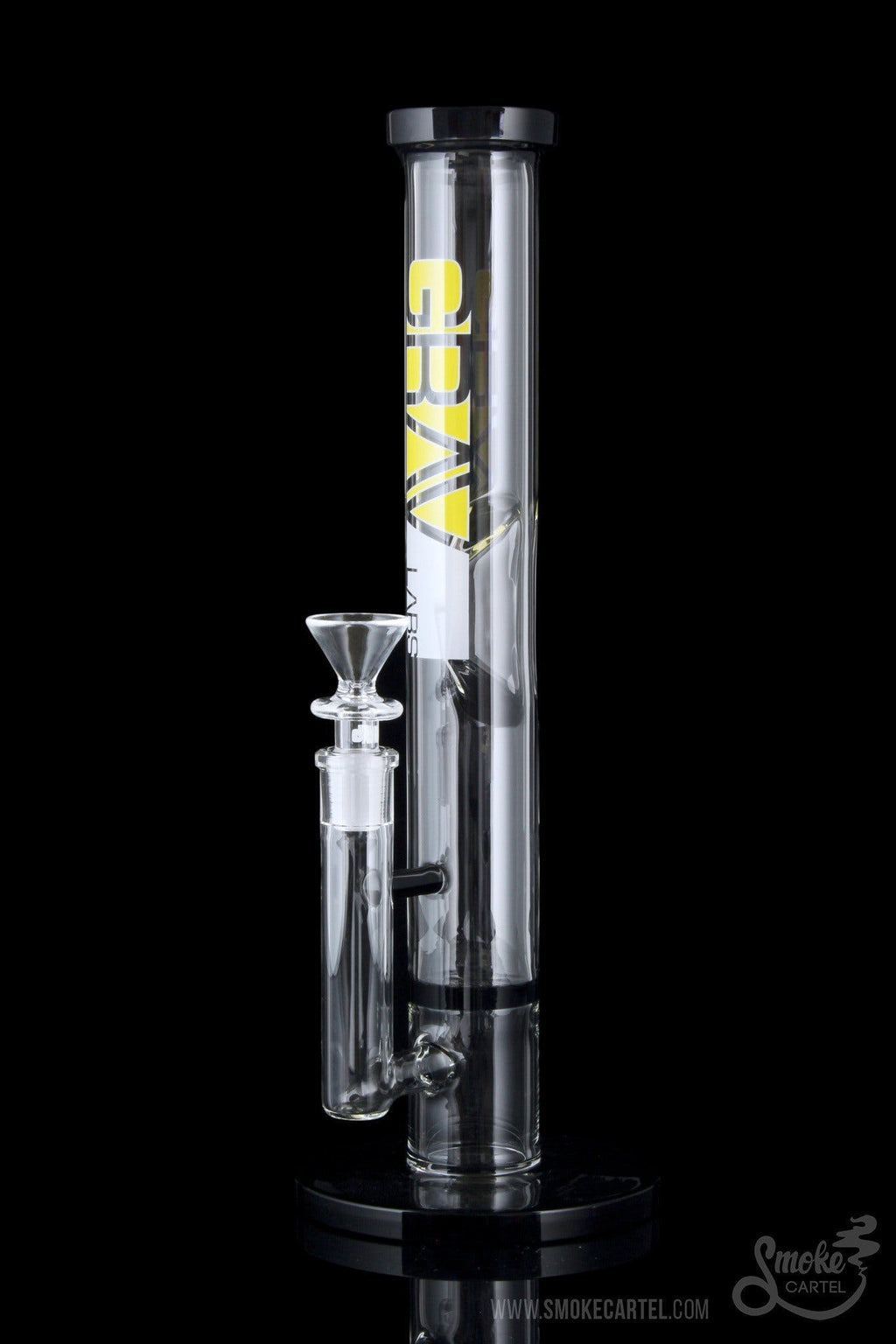 Grav Labs 12 Inch Straight Shooter with Honeycomb - Smoke Cartel