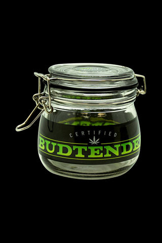 Dank Tank Budtender Jar - 4oz Airtight Glass Storage
