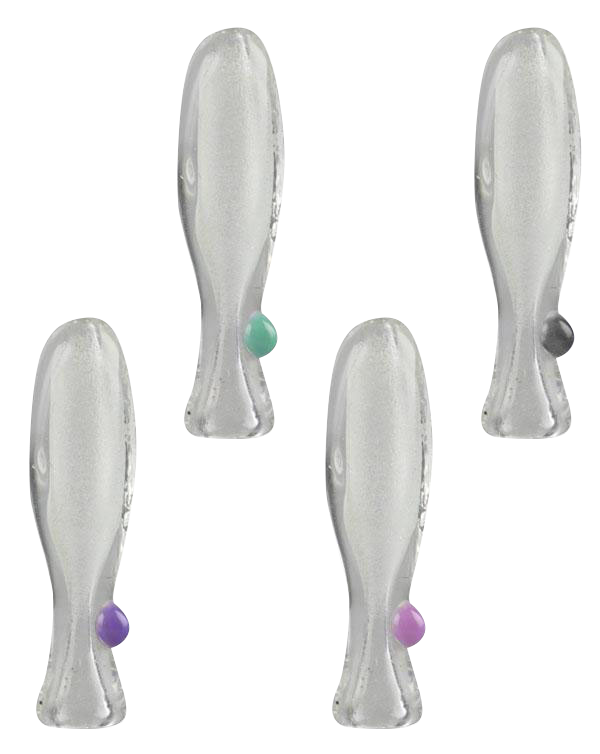 Glow Square Taster Square - UV Blacklight One Hitter Pipe