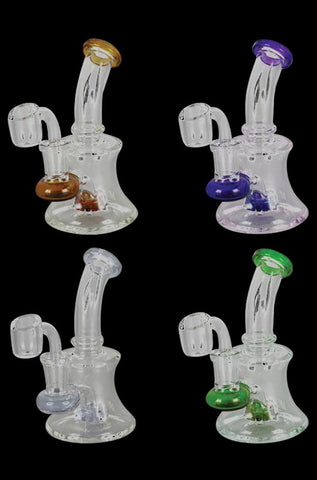 Mini Hour Glass Oil Rig - Enjoy Water Filtration On The Go