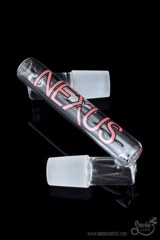 Nexus Glass Dropdown Adapter 18mm Male to Male Joint