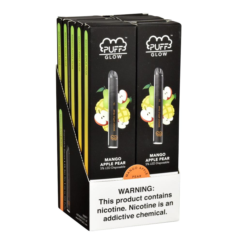 Puff GLOW 280 mAh Disposable Stick - Bulk 10 Pack