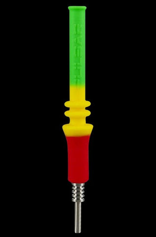 Pulsar RIP Silicone Vapor Straw - Rasta | Dab Rigs & Oil Rigs