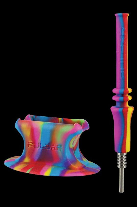 RIP Vapor Straw with Stand - Tie Dye | Dab Rigs & Oil Rigs
