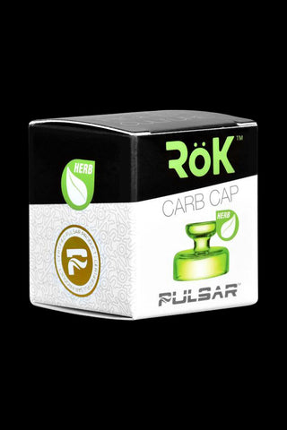 Pulsar RöK Herb Carb Cap - Lime Green