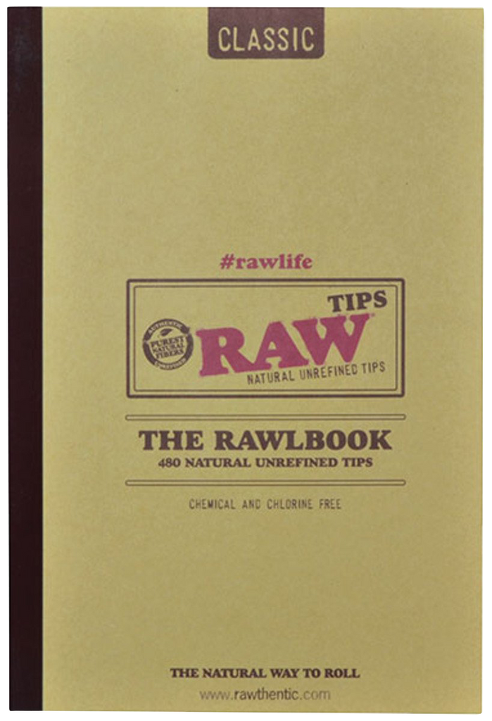 RAW RawlBook - Book of 420 Rolling Filter Tips