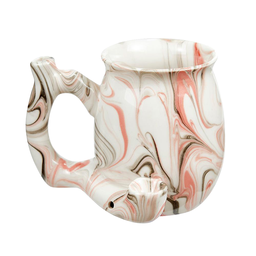 Roast & Toast Premium Marbled Ceramic Pipe Mug
