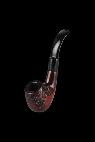 Pulsar Shire Pipes Engraved Bent Brandy - Pipe