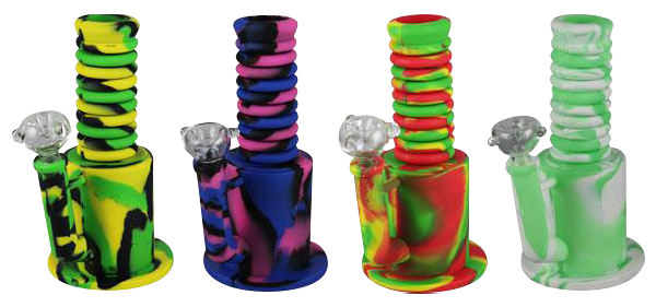 Extendable Neck Silicone Bong - Flexible & Travel-Friendly