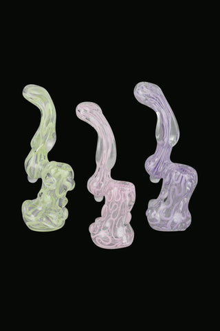 Smoke Cartel Slime Glass Bubbler - Mini Rig & Water Pipe