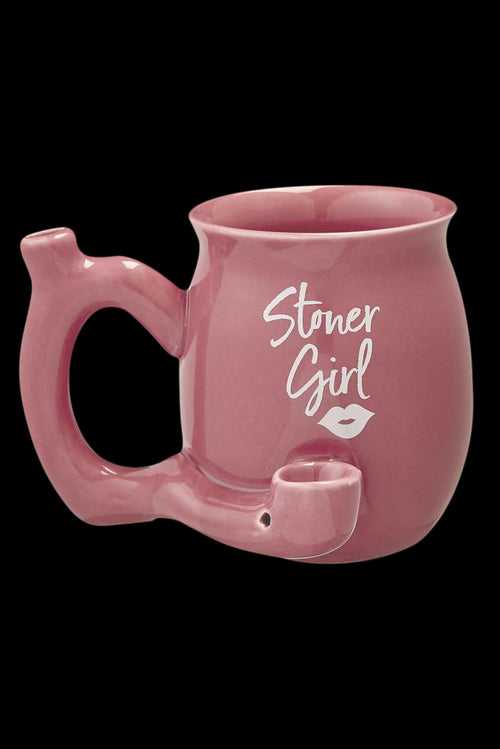 Roast & Toast Stoner Girl Mug Pipe - 11oz Ceramic